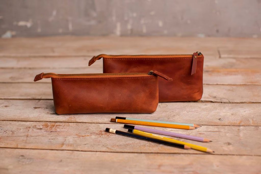 From Desk to Fashion Statement: Styling Leather Pencil Cases for Every ...